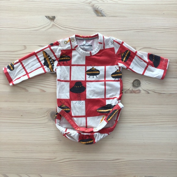 Mini Rodini | One Pieces | Mini Rodini Ufo Bodysuit | Poshmark